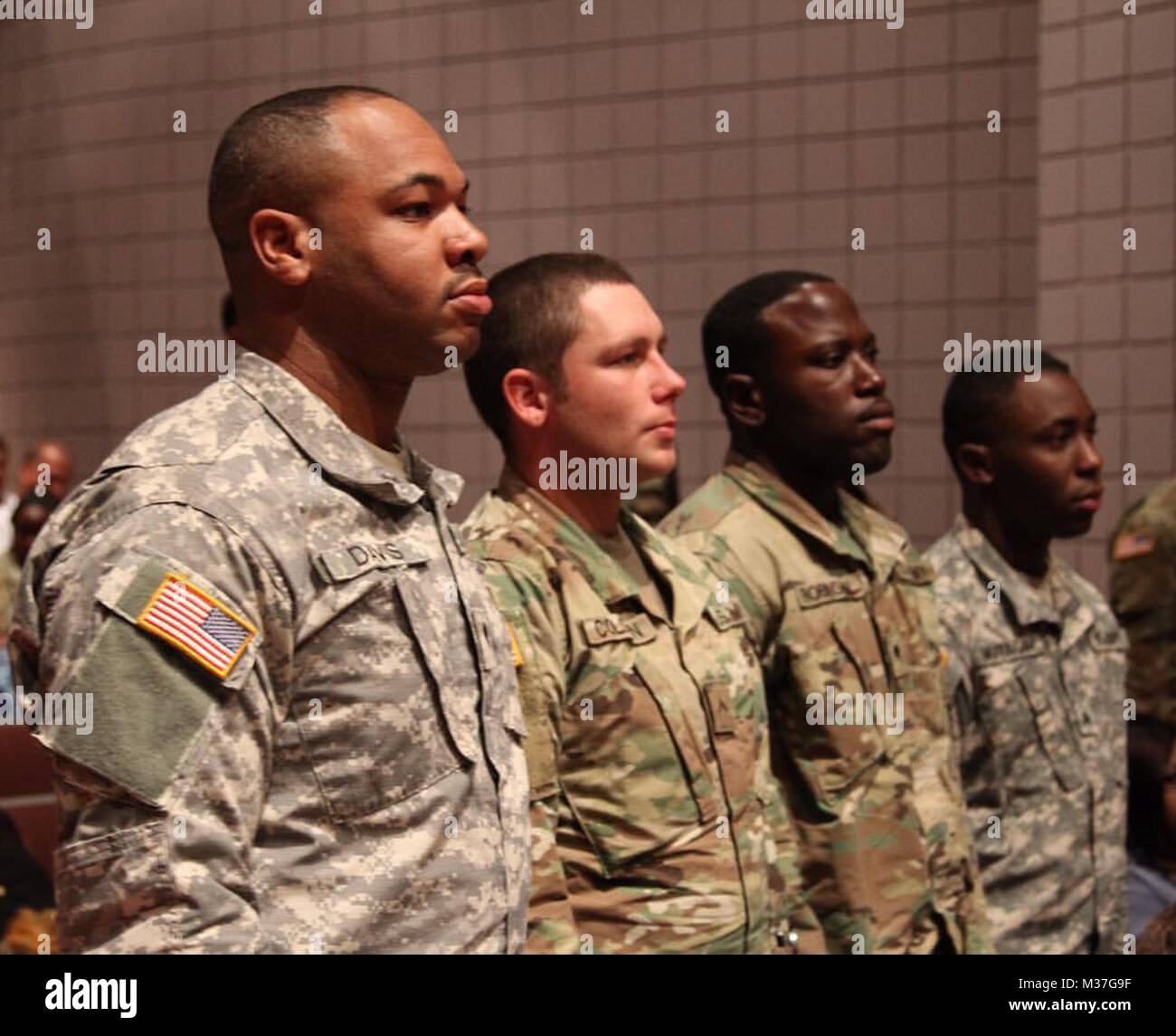 Over the weekend, soldiers of the 1086th stand proud as they are ...