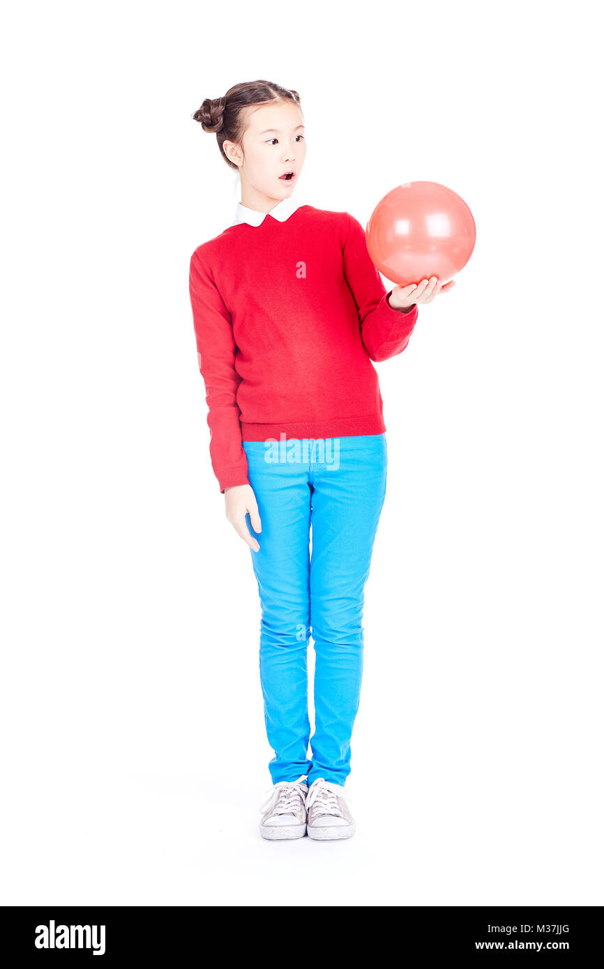 Teenager child girl kid Cut Out Stock Images & Pictures - Alamy