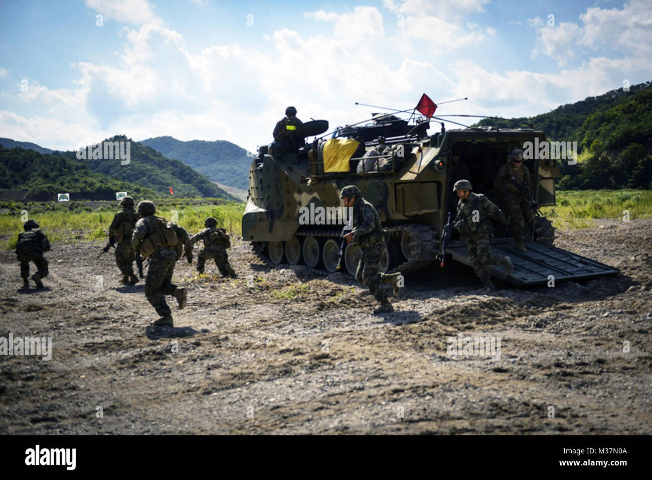 U.S., ROK Marines train together during Korean Marine Exchange Program ...