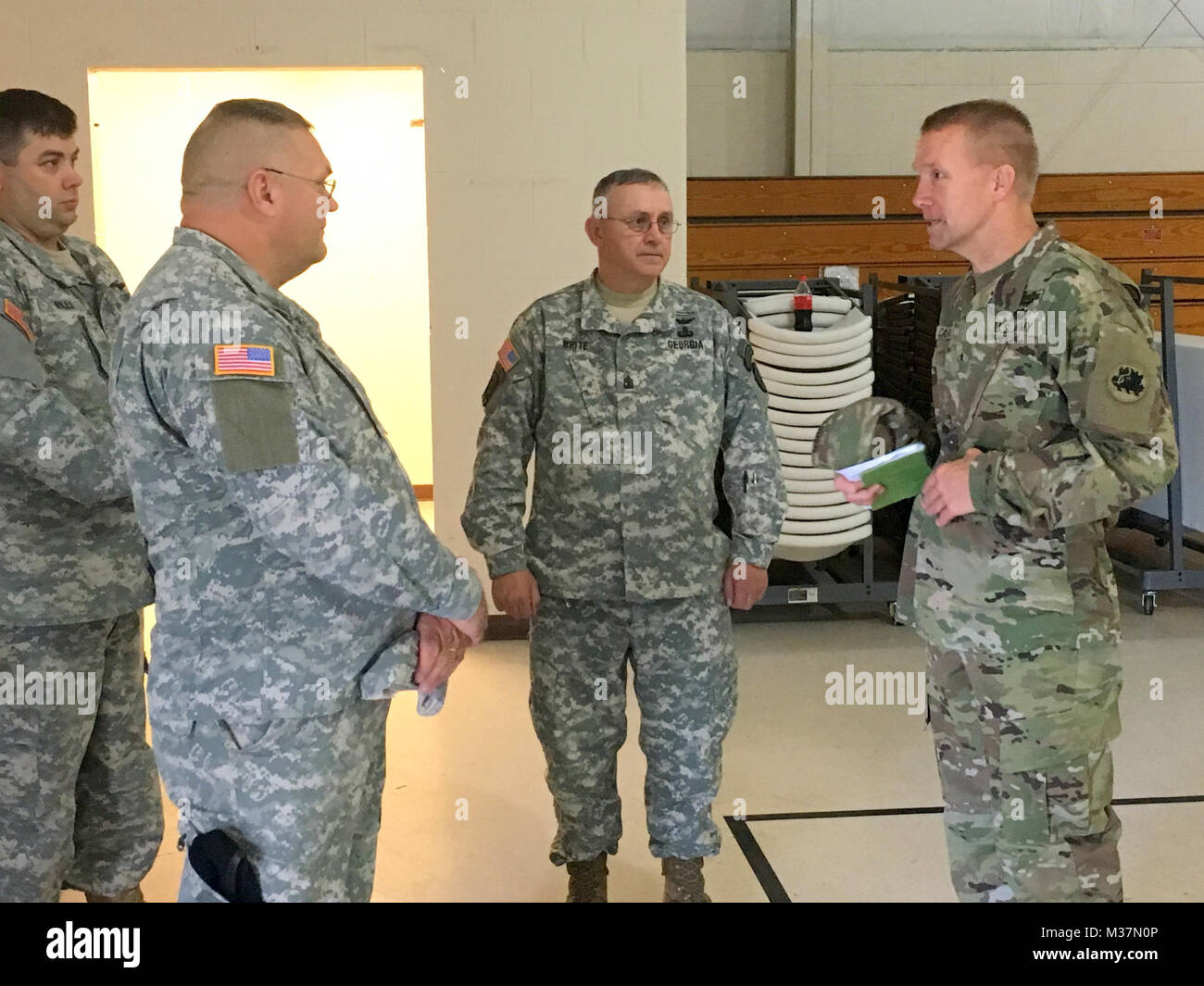 PEARSON, Ga., Sept. 13, 2017 – Brig. Gen. Tom Carden, commanding ...