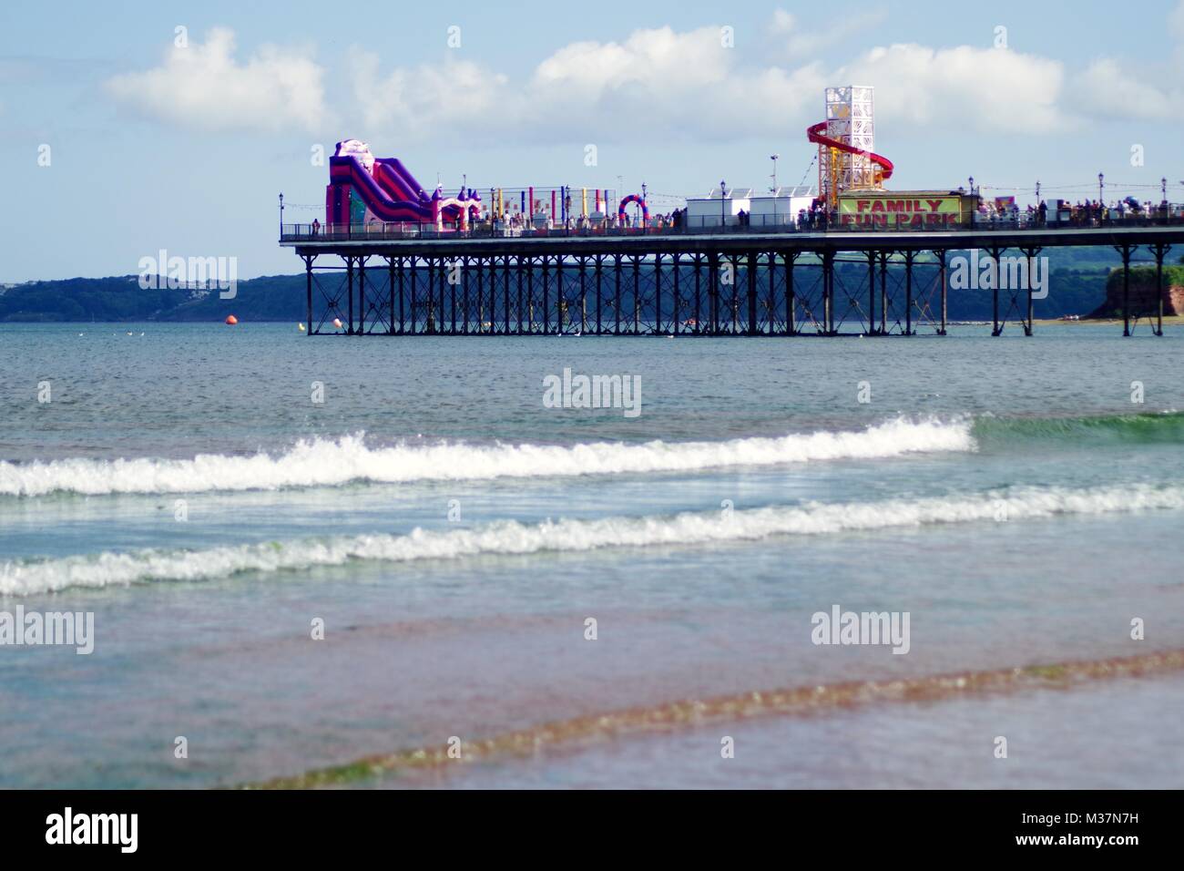 Wavelets pier hi-res stock photography and images - Alamy