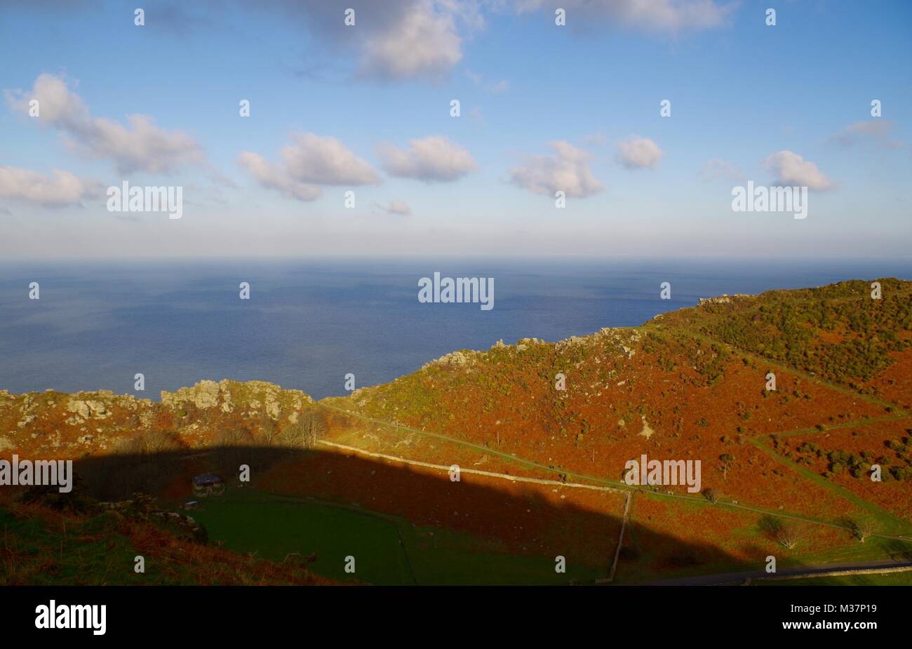 Valley of the Rocks, Lynton & Lynmouth, Exmoor National Park, North ...