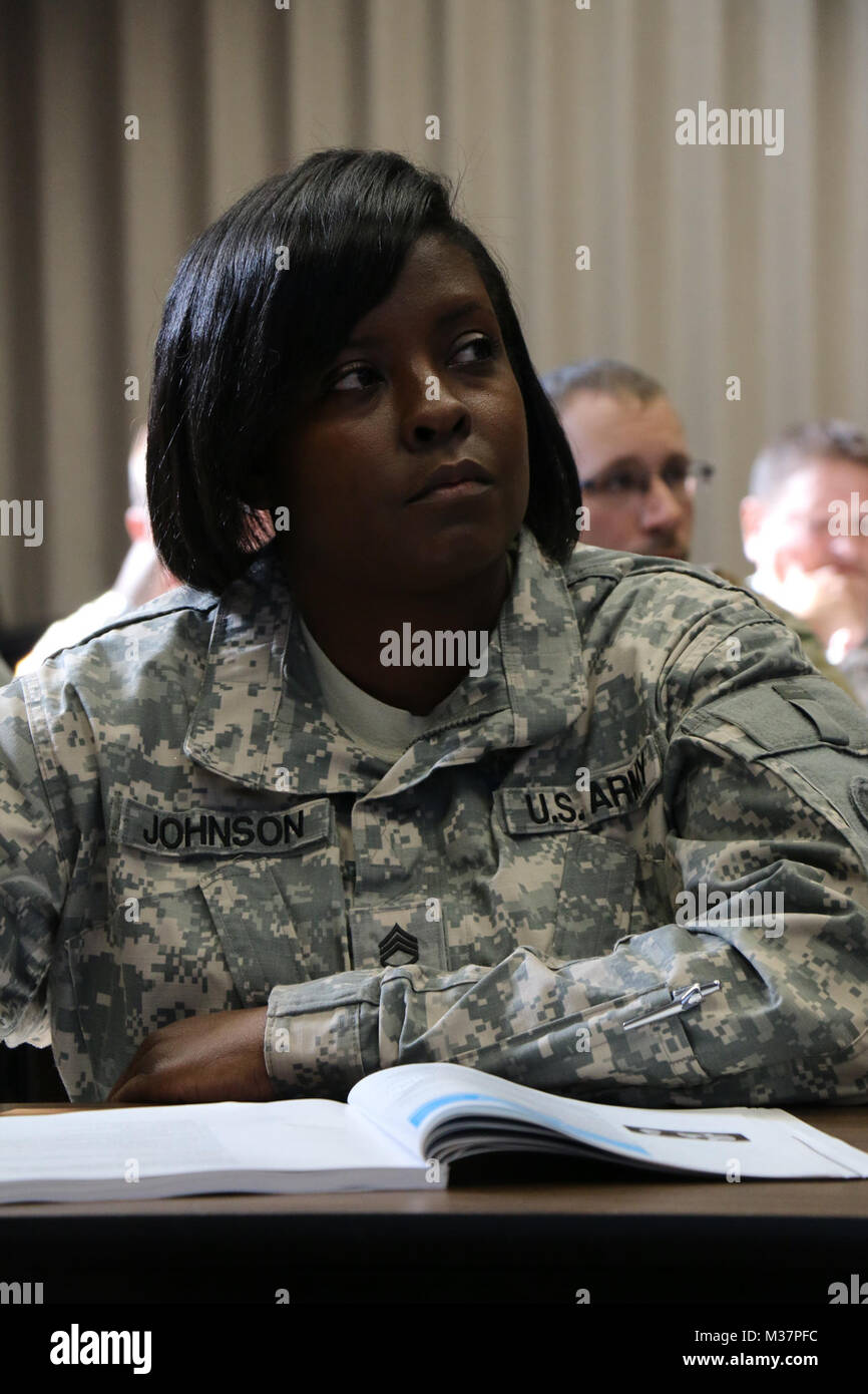 Staff Sgt. Tashay Johnson of Charlie Company, 198th Expeditionary ...