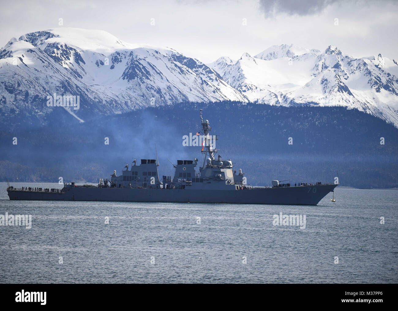 170429-N-WX604-500 HOMER, Alaska (April 29, 2017) The guided-missile ...