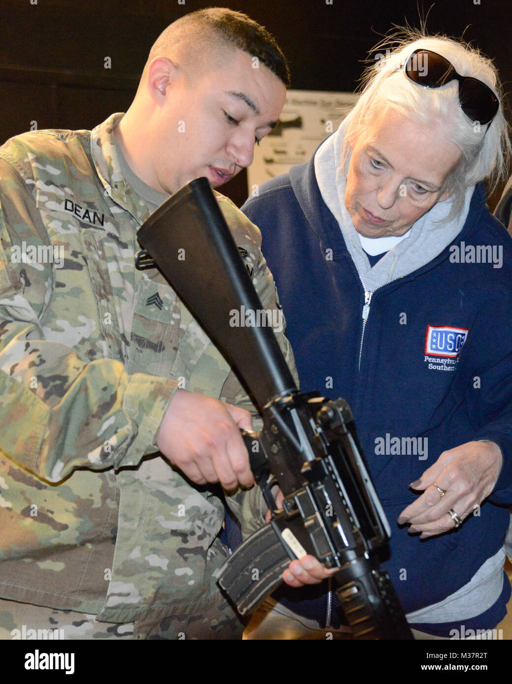 Boss Lift 63 DSC2264 by PANationalGuard Stock Photo - Alamy