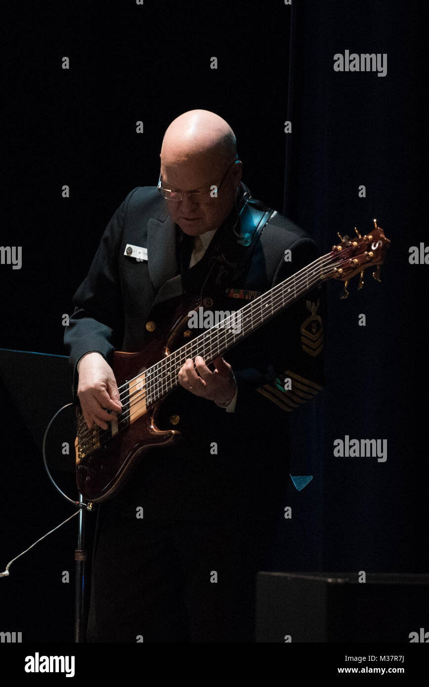 LINCOLN, Neb. (May 4, 2017) Master Chief Musician Randy Mattson solos ...