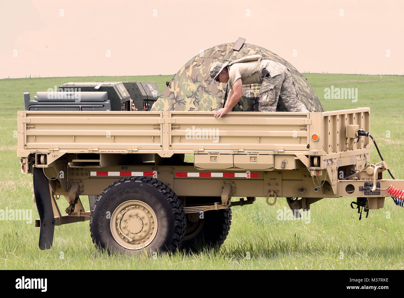Sgt. Chris Shifflet, from Wellington, Colorado, a targeting NCO ...