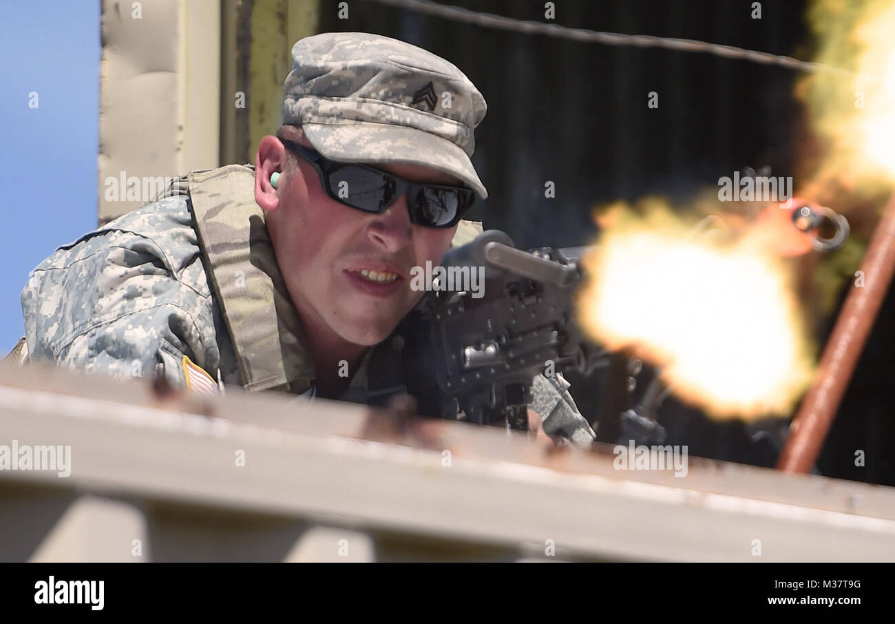 Sgt. Cole Christensen, from Eagle Mountain, Utah, a fire team leader ...