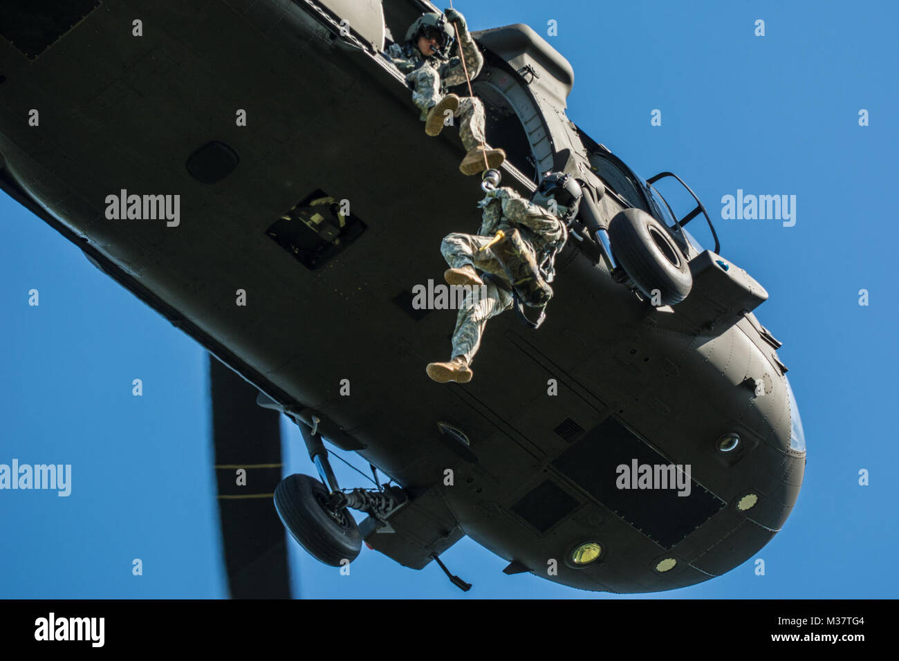 Sgt. Caleb York, an aviator with 3rd Battalion of the 126th Aviation ...