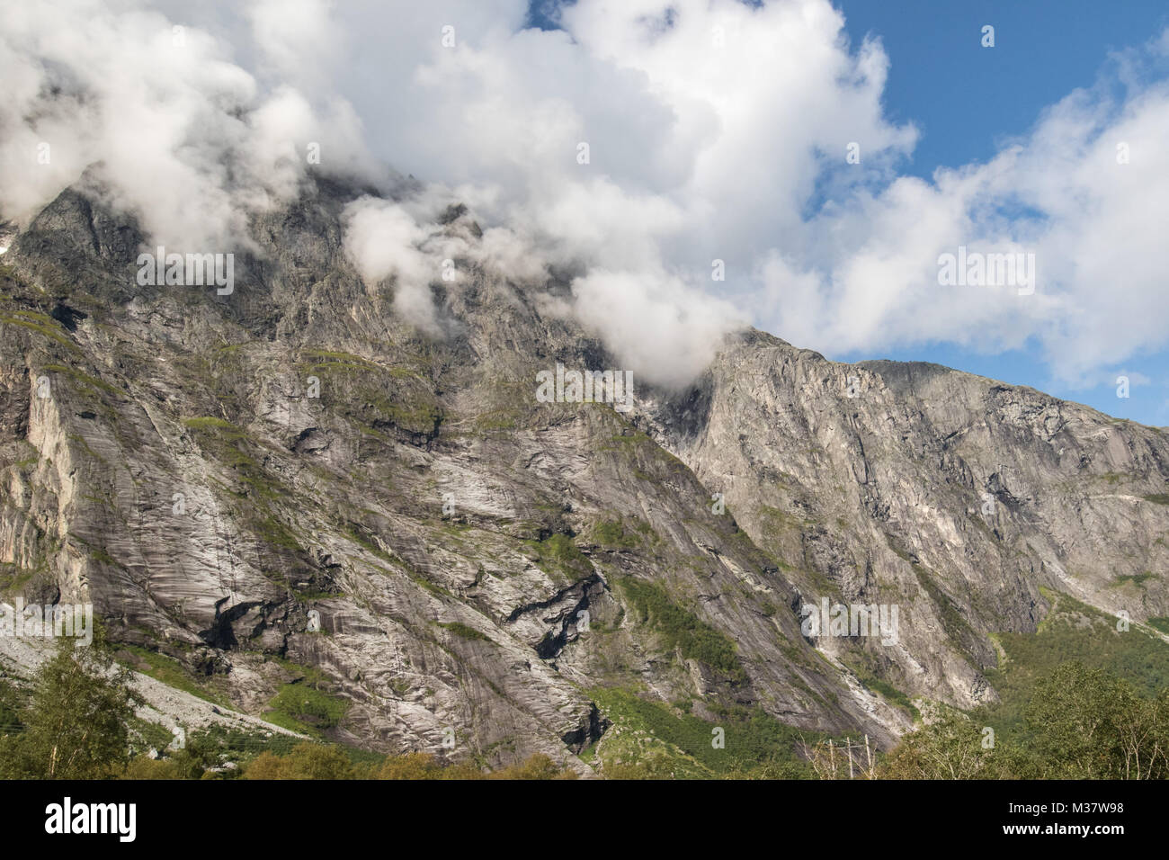 Trollveggen (Troll Wall Stock Photo - Alamy