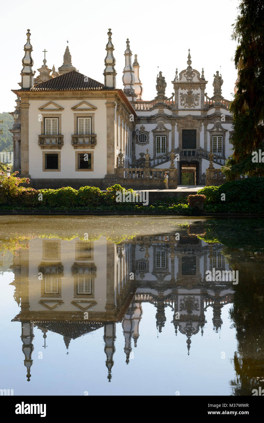 Casa de Mateus palace, Vila Real, Portugal, Europe Stock Photo - Alamy