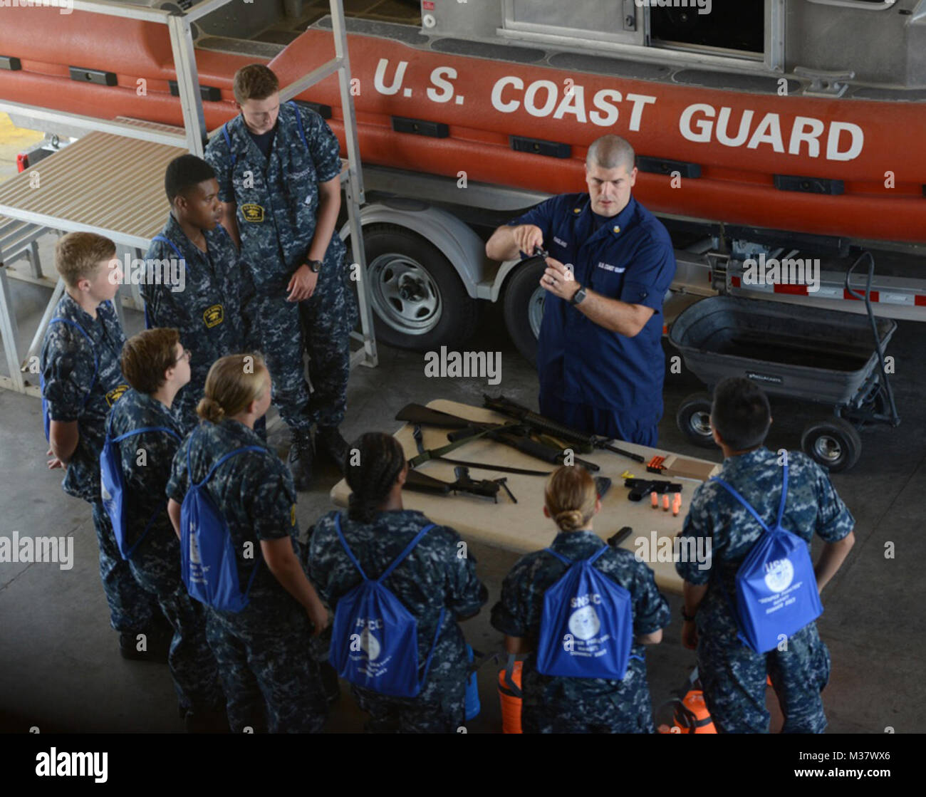 U.S. Naval Sea Cadets visit Coast Guard Base Honolulu by #PACOM Stock ...