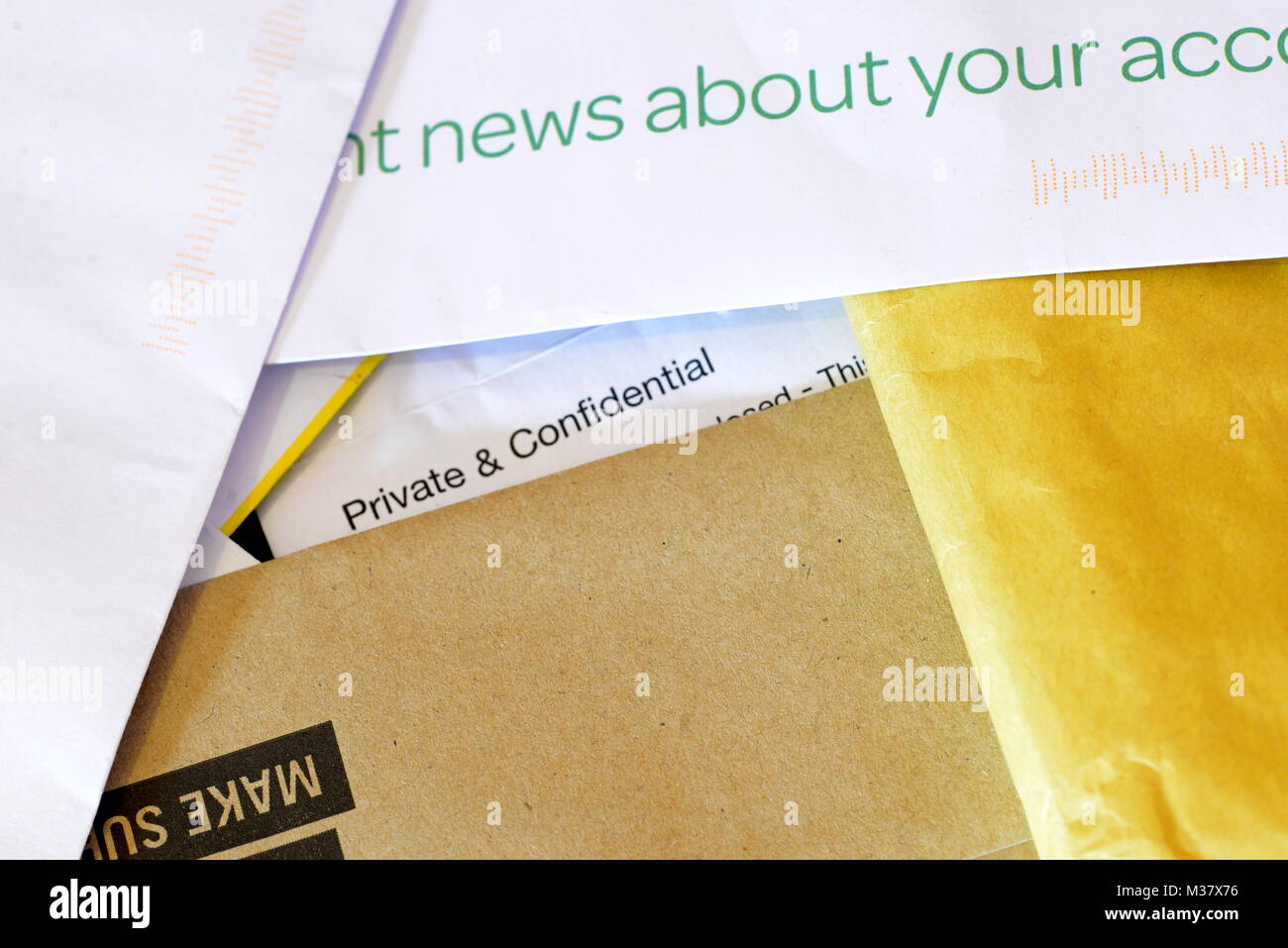 Pile of junk mail hi-res stock photography and images - Alamy