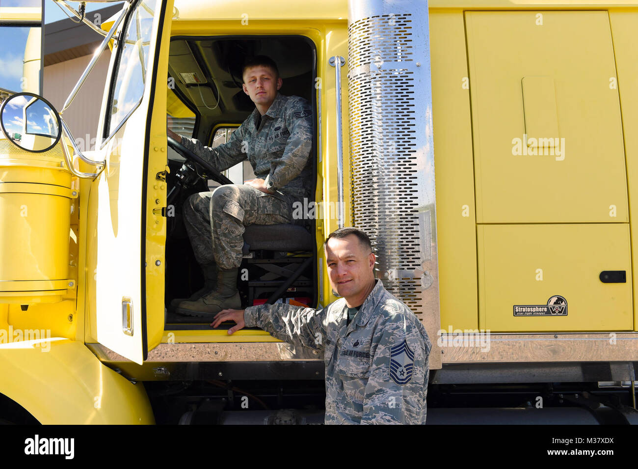 Staff Sgt. Jake Duda, cyber transport systems admin and Chief Master ...