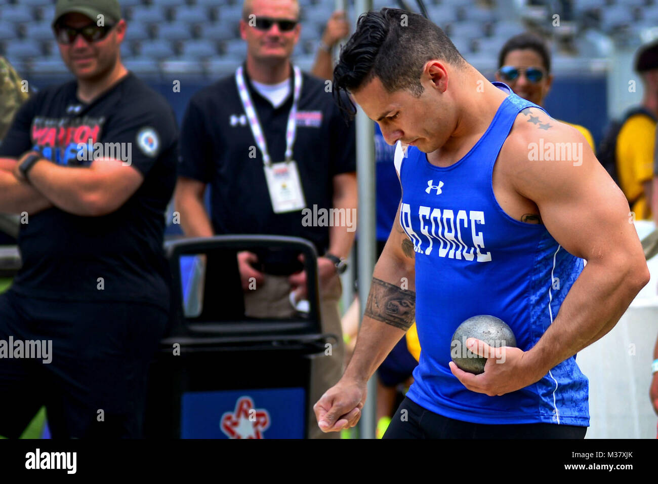 U.S. Air Force Staff Sgt. Vincent Cavazos, a security forces troop from ...