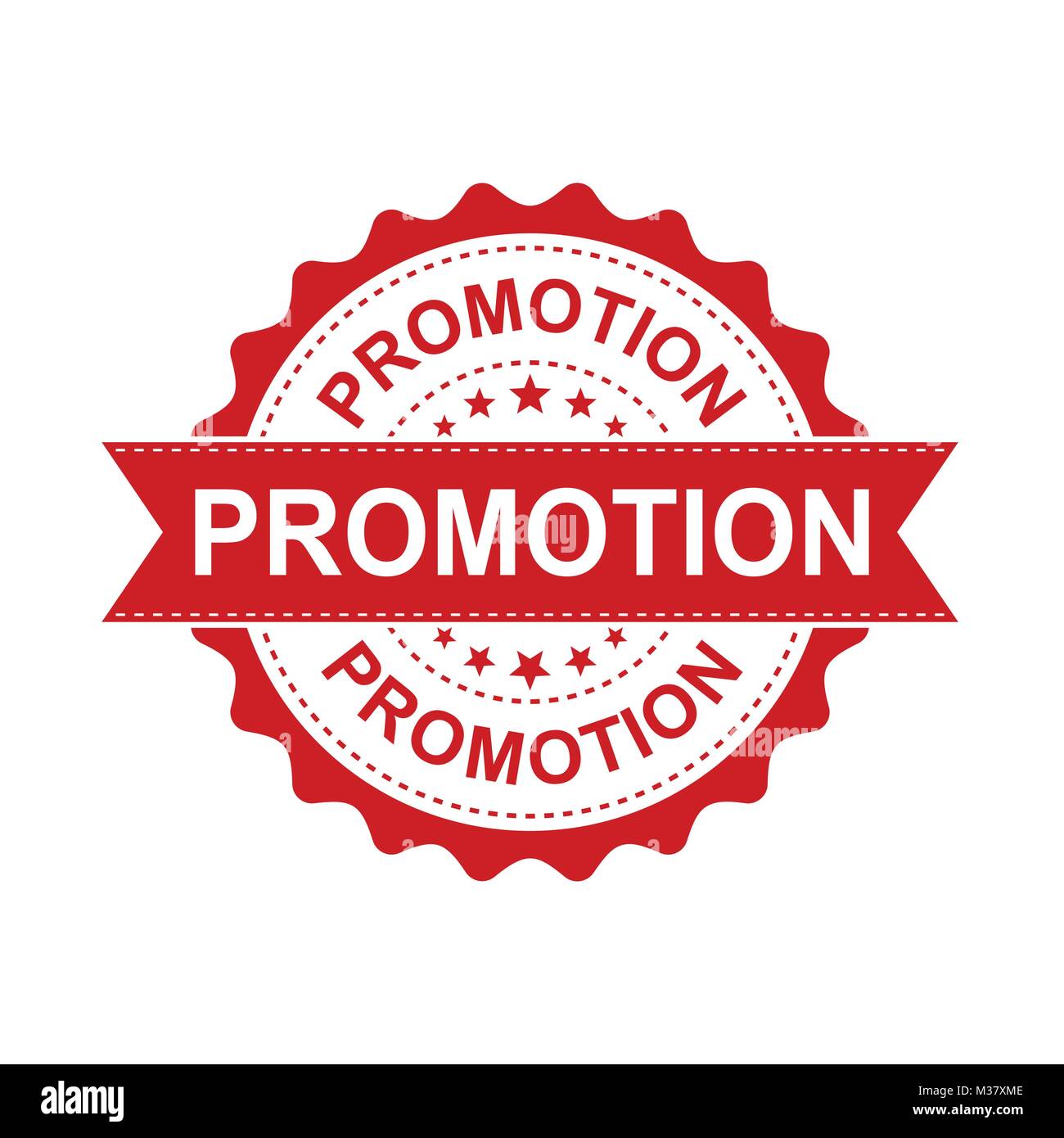 Promotion grunge rubber stamp. Vector illustration on white background ...