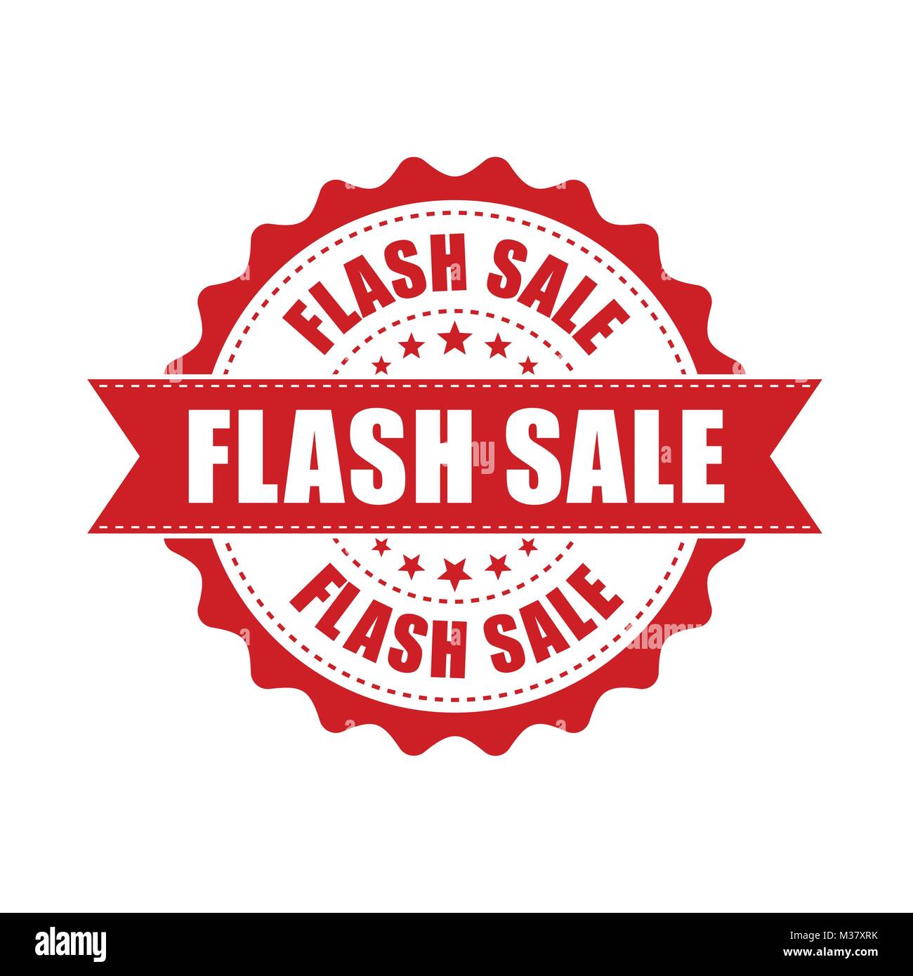 Flash sale grunge rubber stamp. Vector illustration on white background ...