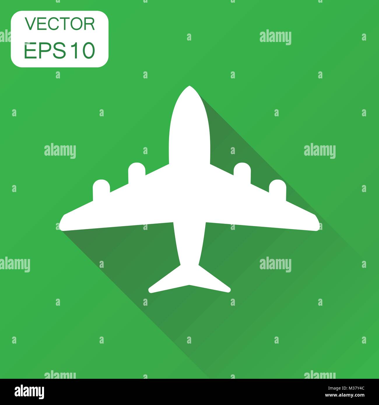 Airplane icon. Business concept plane aircraft pictogram. Vector ...