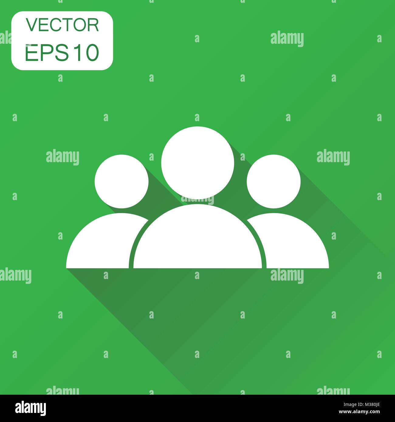 People icon. Business concept user pictogram. Vector illustration on ...