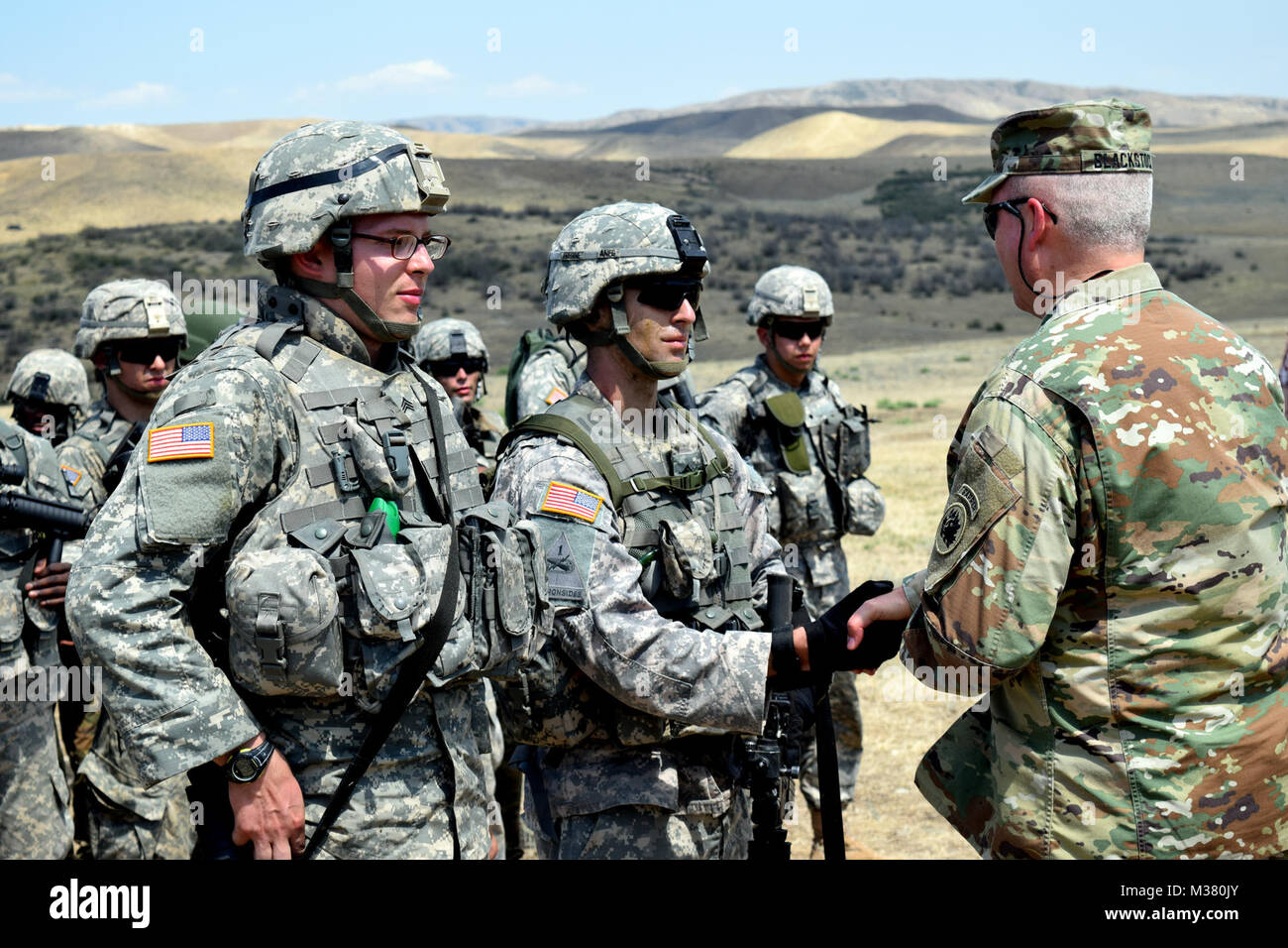 VAZIANI, Country of Georgia, August 2, 2017 – Brigadier General Tom ...