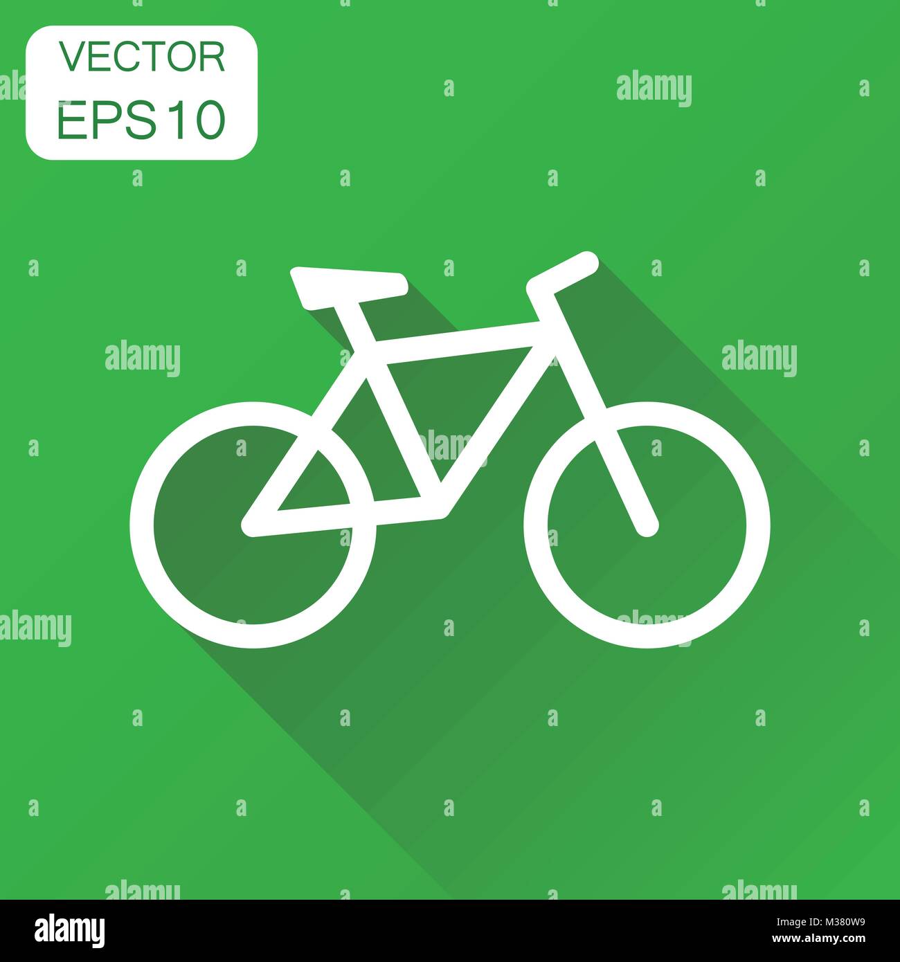 Bike icon. Business concept bicycle vehicle pictogram. Vector ...