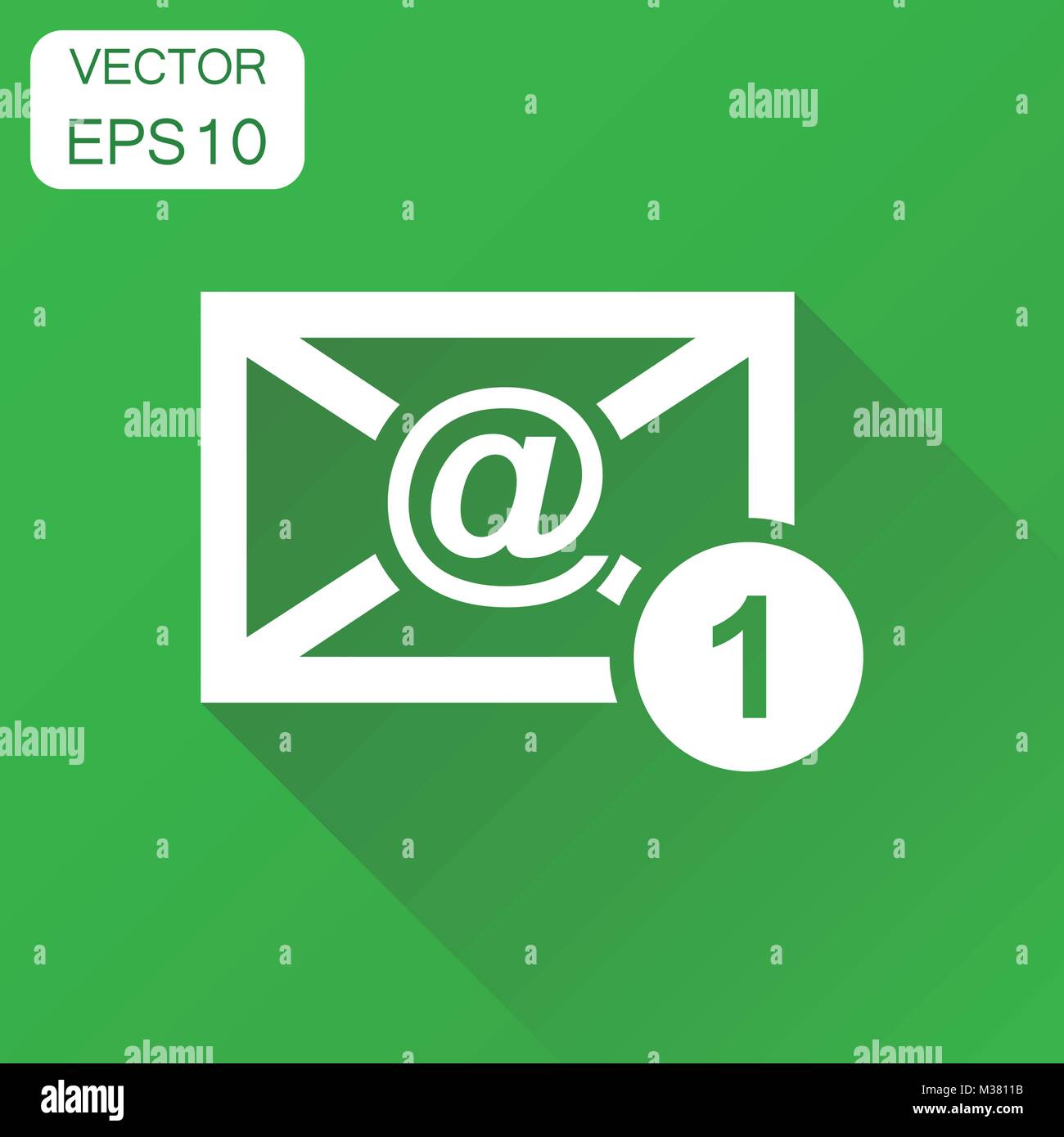 Mail email envelope icon. Business concept e-mail inbox pictogram ...