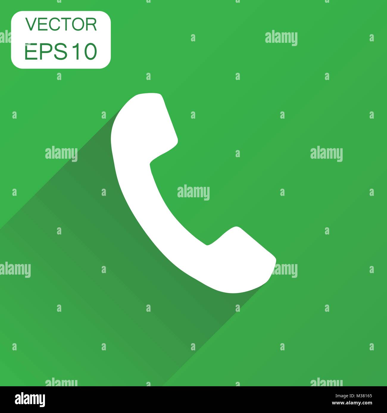 Phone icon. Business concept phone pictogram. Vector illustration on ...