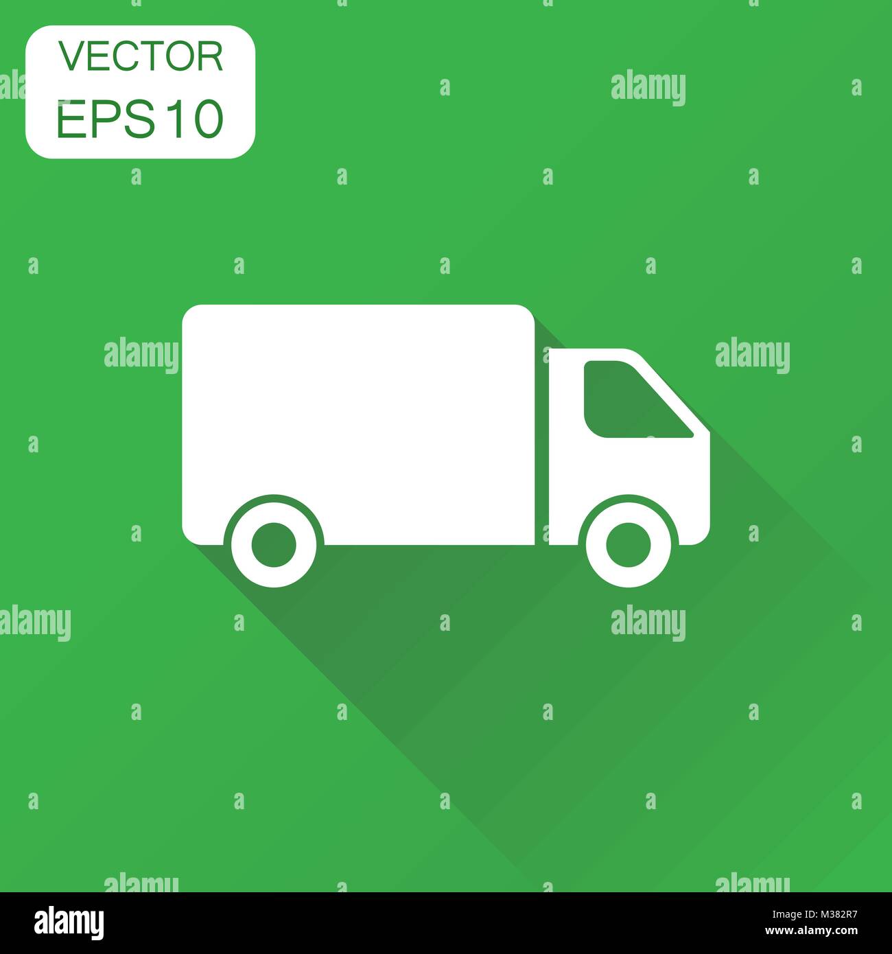 Truck, car icon. Business concept fast delivery service shipping ...