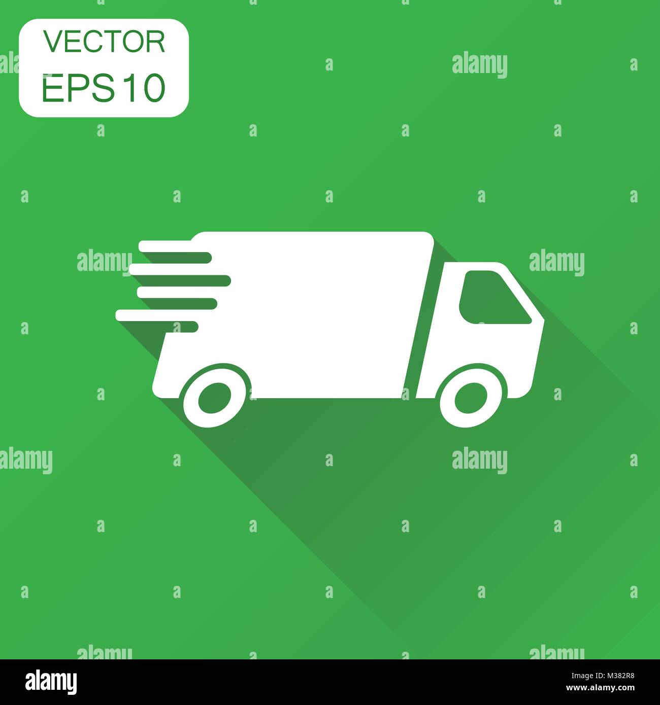 Delivery truck icon. Business concept fast delivery service shipping ...