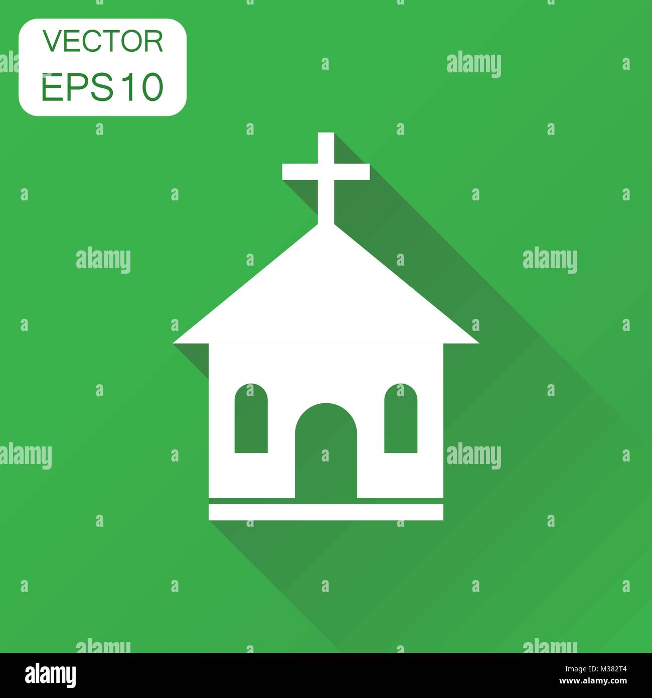 Church sanctuary icon. Business concept church pictogram. Vector ...