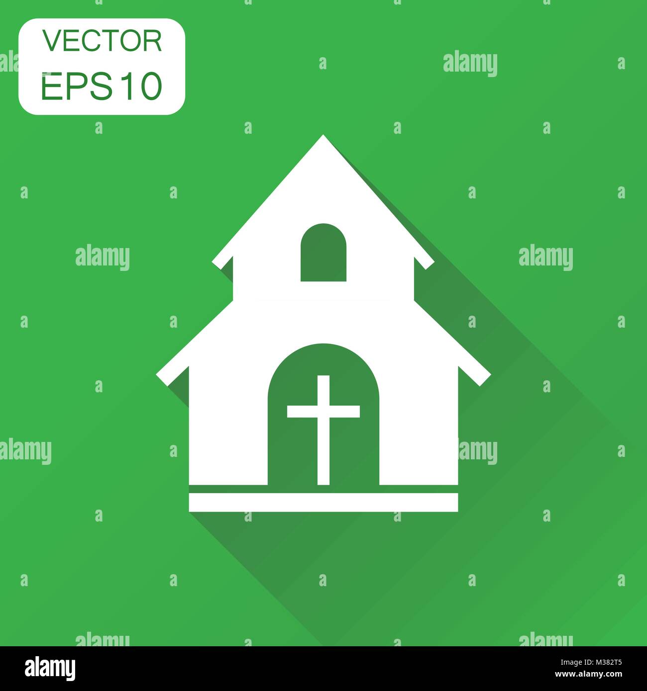 Church sanctuary icon. Business concept church pictogram. Vector ...