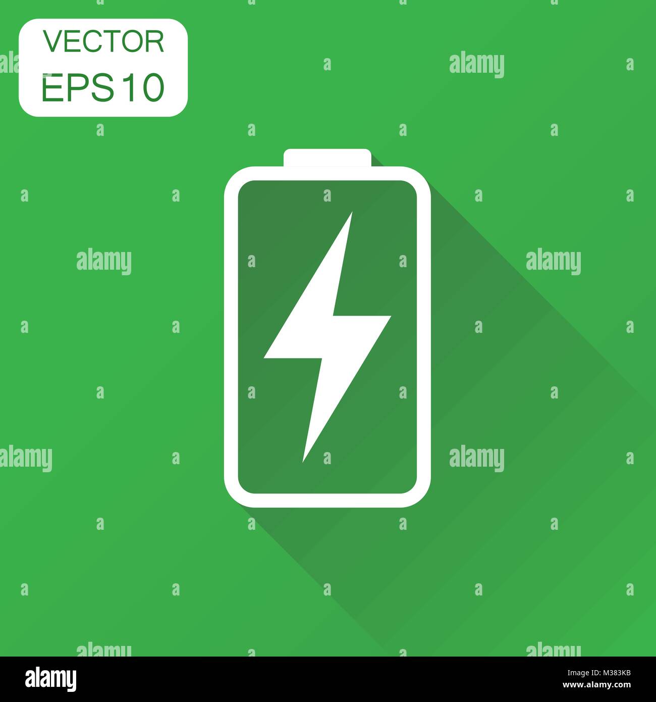 Battery icon. Business concept battery charge level pictogram. Vector ...
