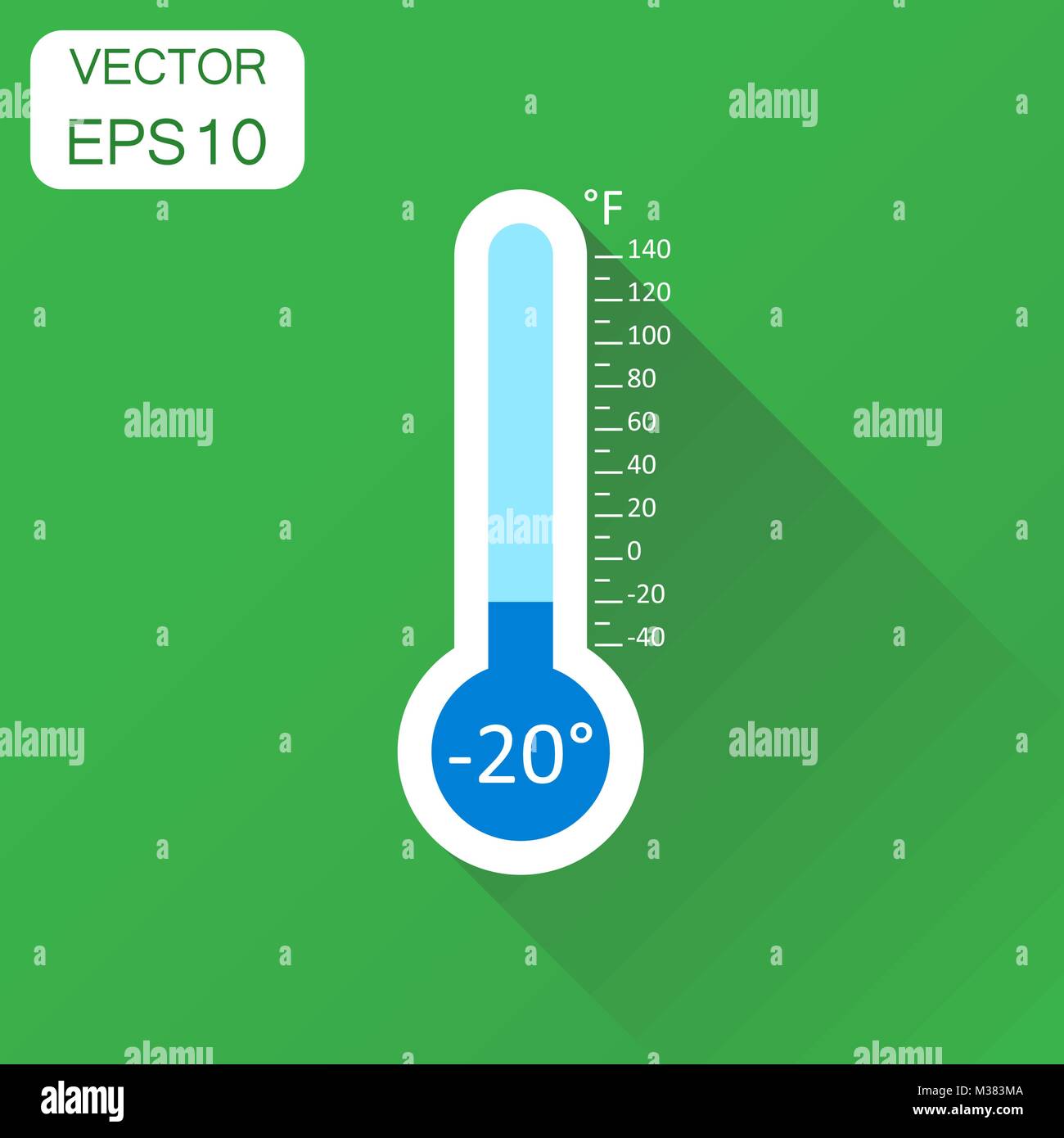 Thermometer icon. Business concept goal pictogram. Vector illustration ...