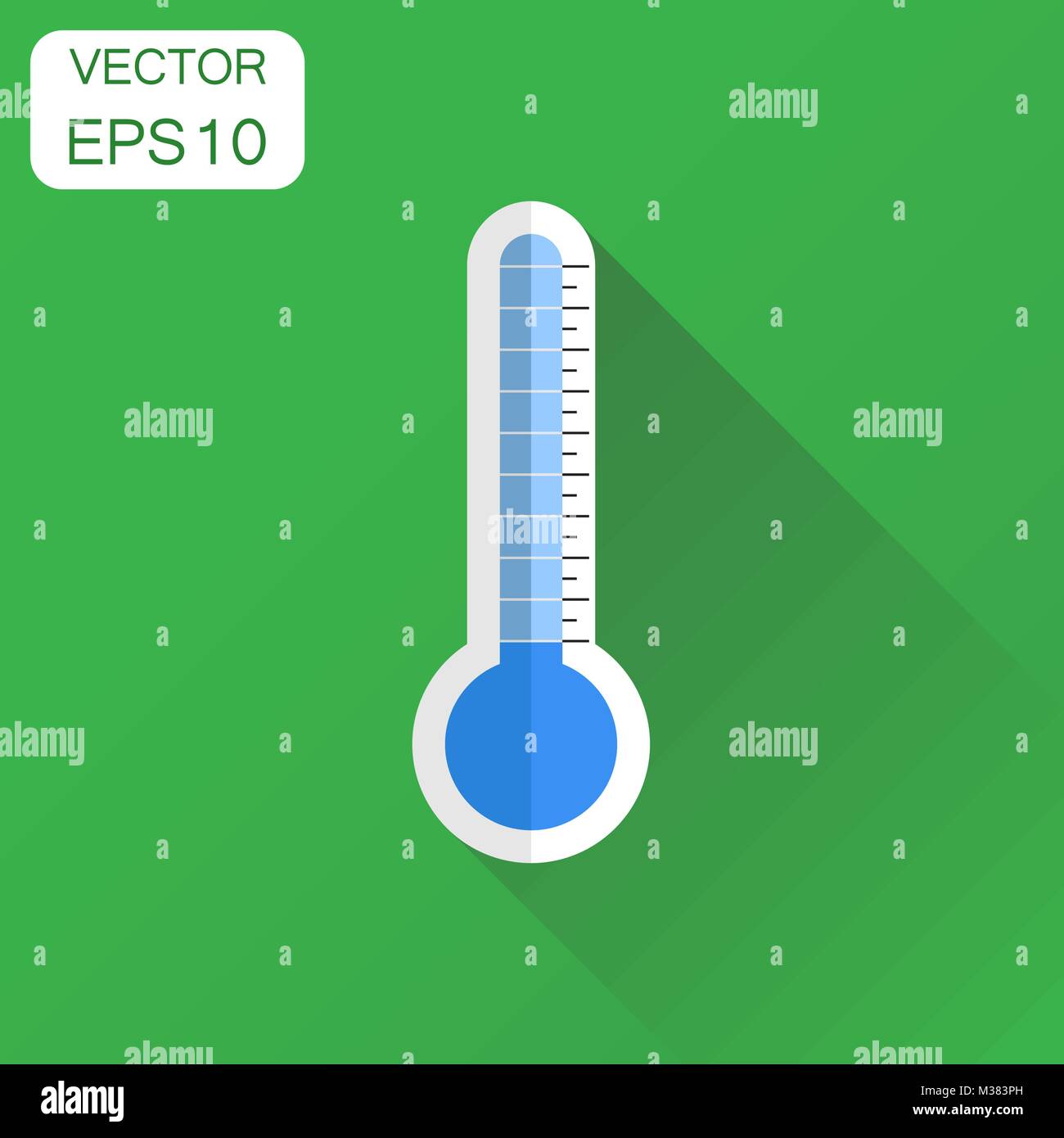 Thermometer icon. Business concept goal pictogram. Vector illustration ...