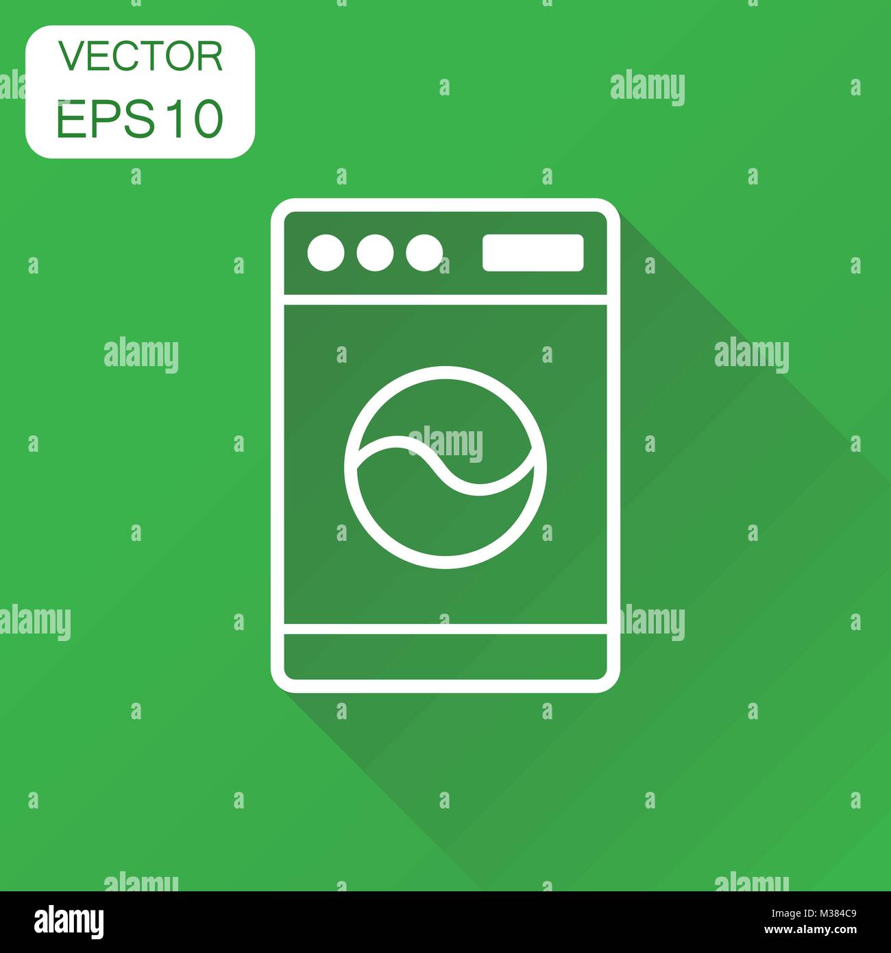 Washer icon. Business concept laundress pictogram. Vector illustration ...