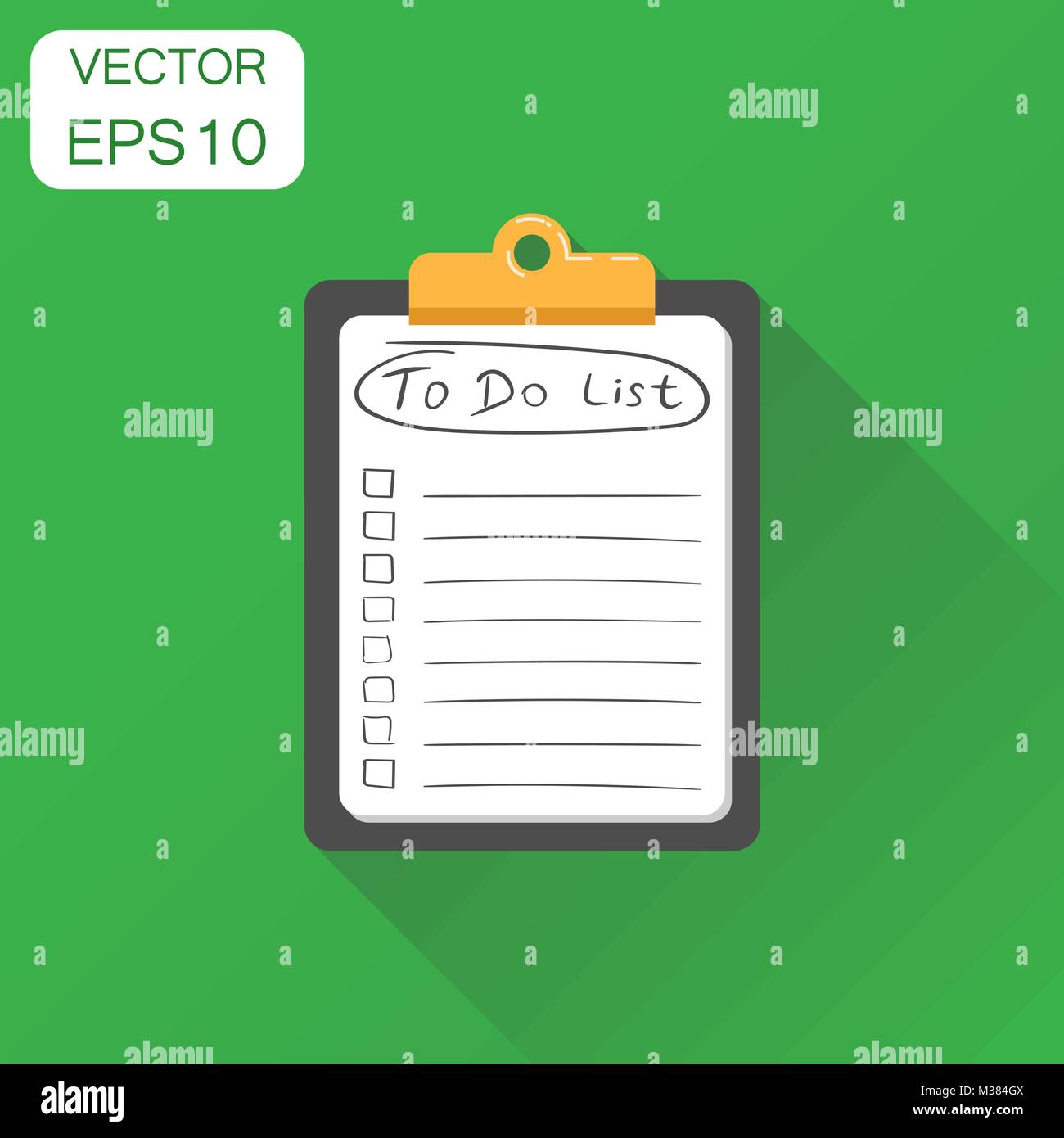 To do list notepad icon. Business concept task notebook pictogram ...
