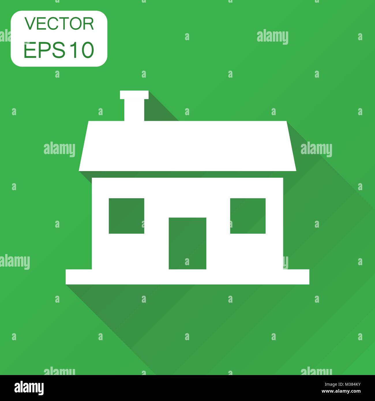House icon. Business concept house pictogram. Vector illustration on ...