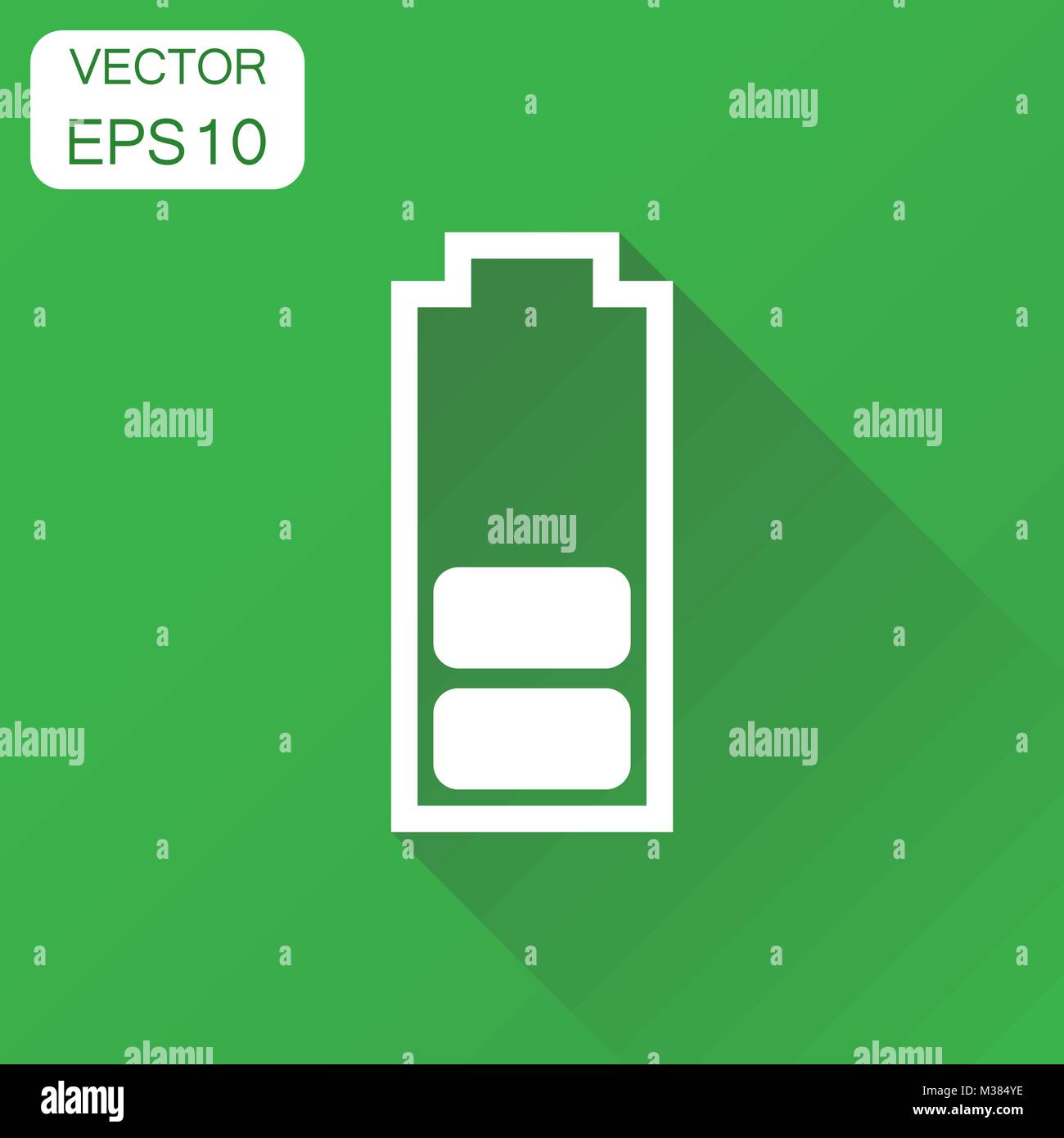 Battery charge level indicator icon. Business concept battery pictogram ...