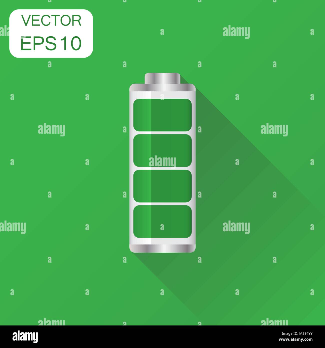 Battery charge level indicator icon. Business concept battery pictogram ...