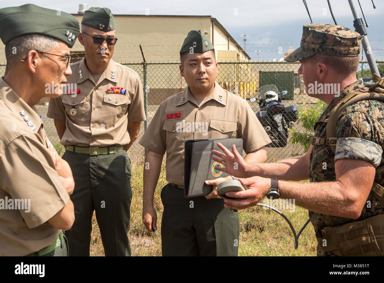 Lance Cpl. Jacob Baker, a Korean linguist with 3rd Radio Battalion ...