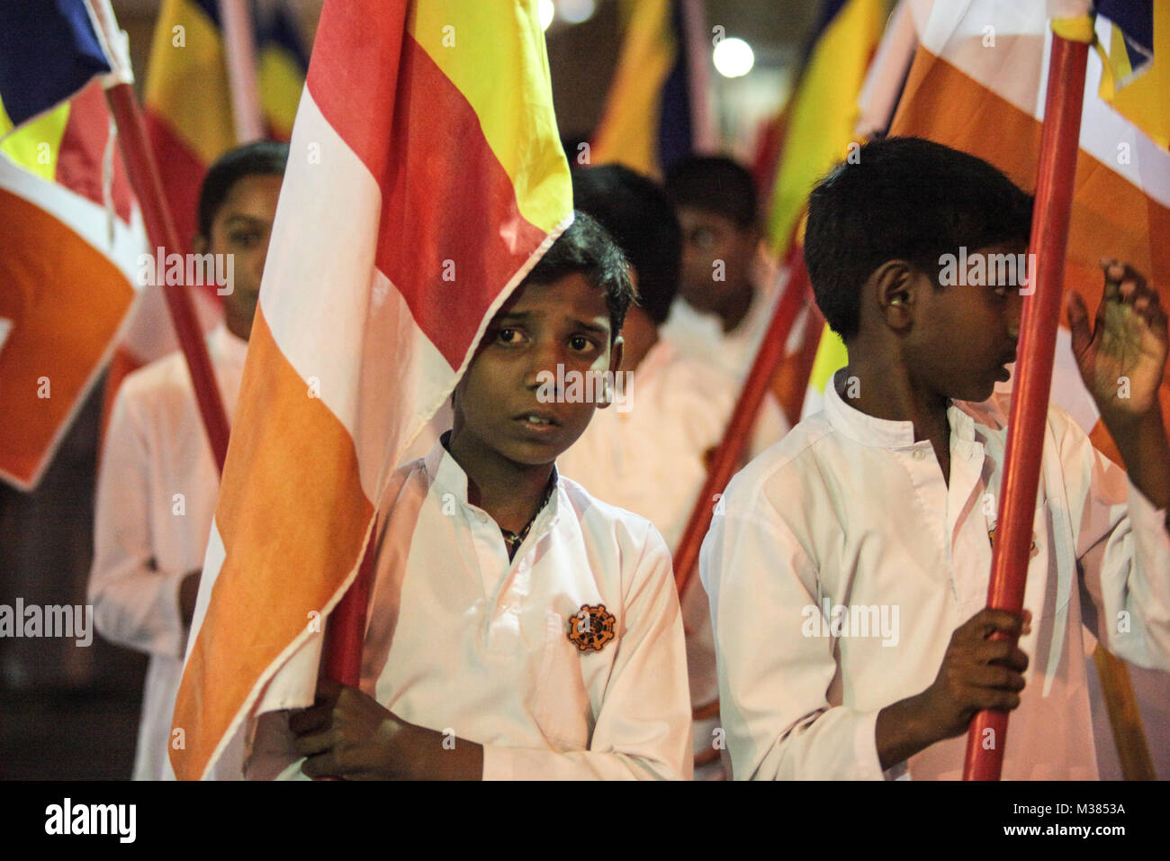 Buddhist followers hi-res stock photography and images - Alamy