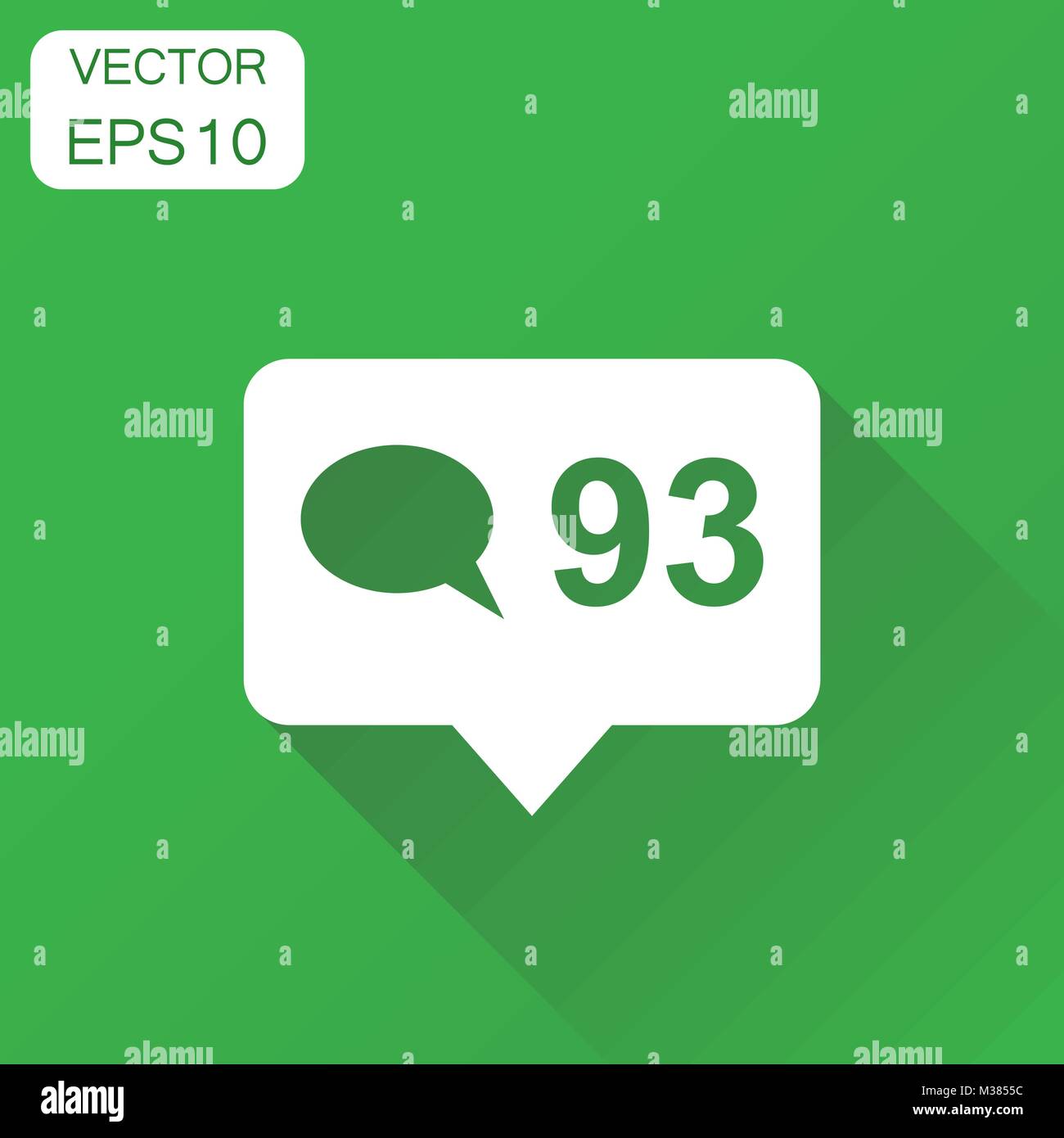 Like, comment, follower icon. Business concept speech bubble pictogram ...