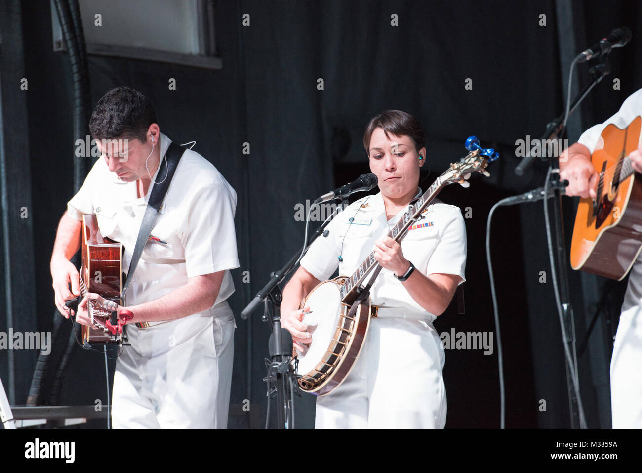 LAS VEGAS (Oct. 13, 2017) The U.S. Navy Band Country Current bluegrass ...