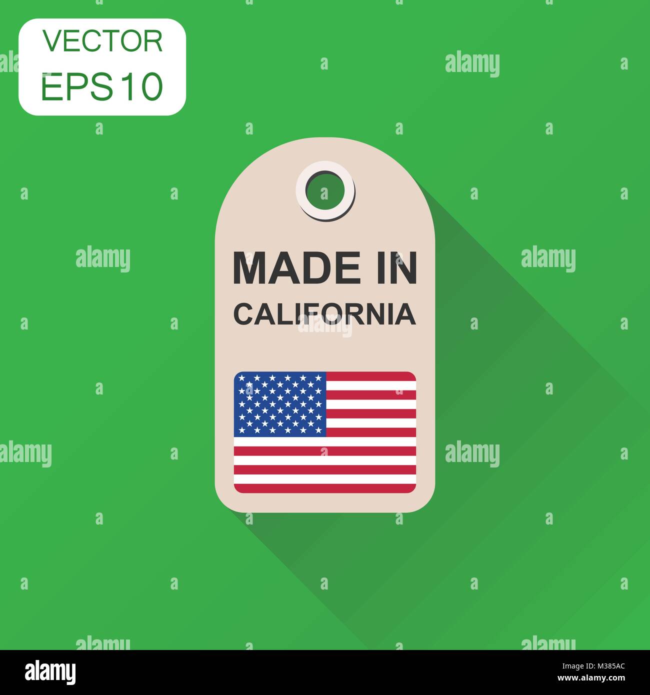 California vector flag hi-res stock photography and images - Alamy