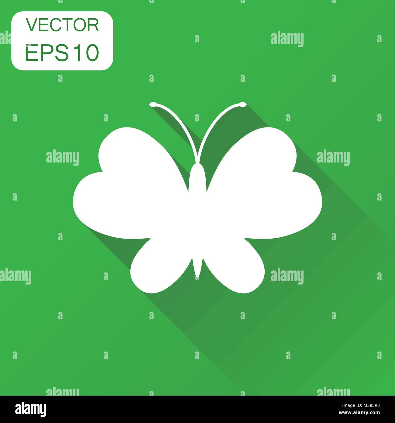 Butterfly icon. Business concept silhouette of a butterfly pictogram ...