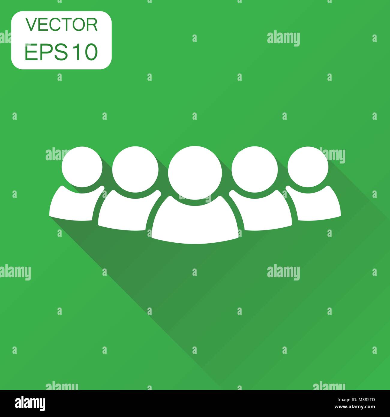 Group of people icon. Business concept persons pictogram. Vector ...