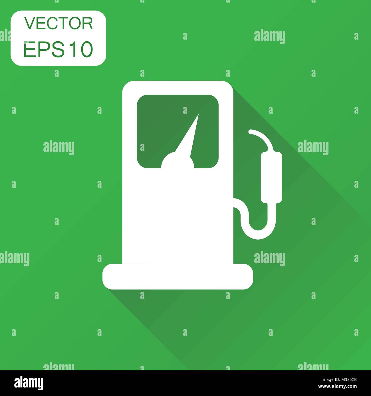 Fuel gas station icon. Business concept car petrol pump pictogram ...