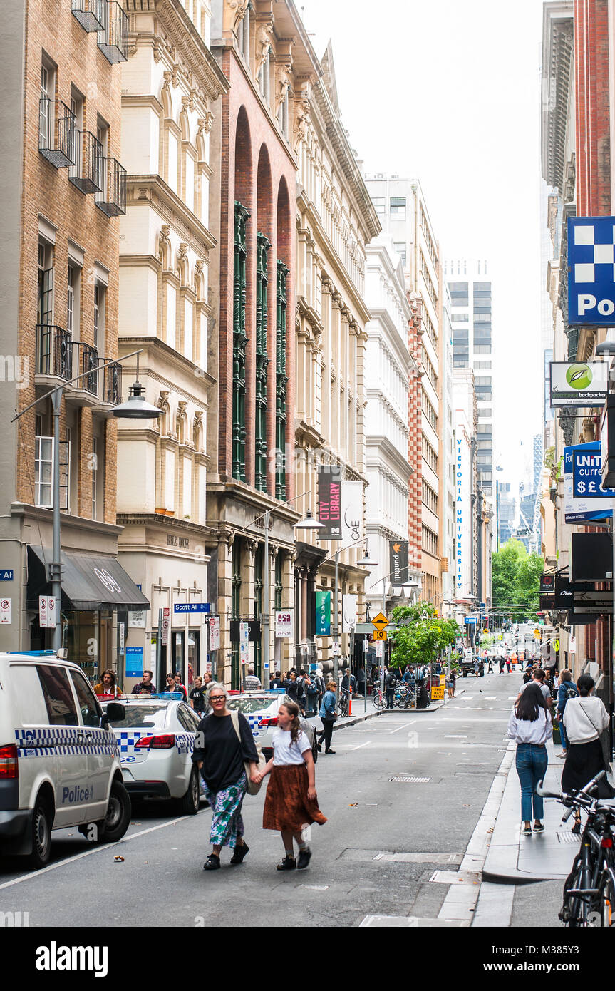 Flinders street precinct hi-res stock photography and images - Alamy
