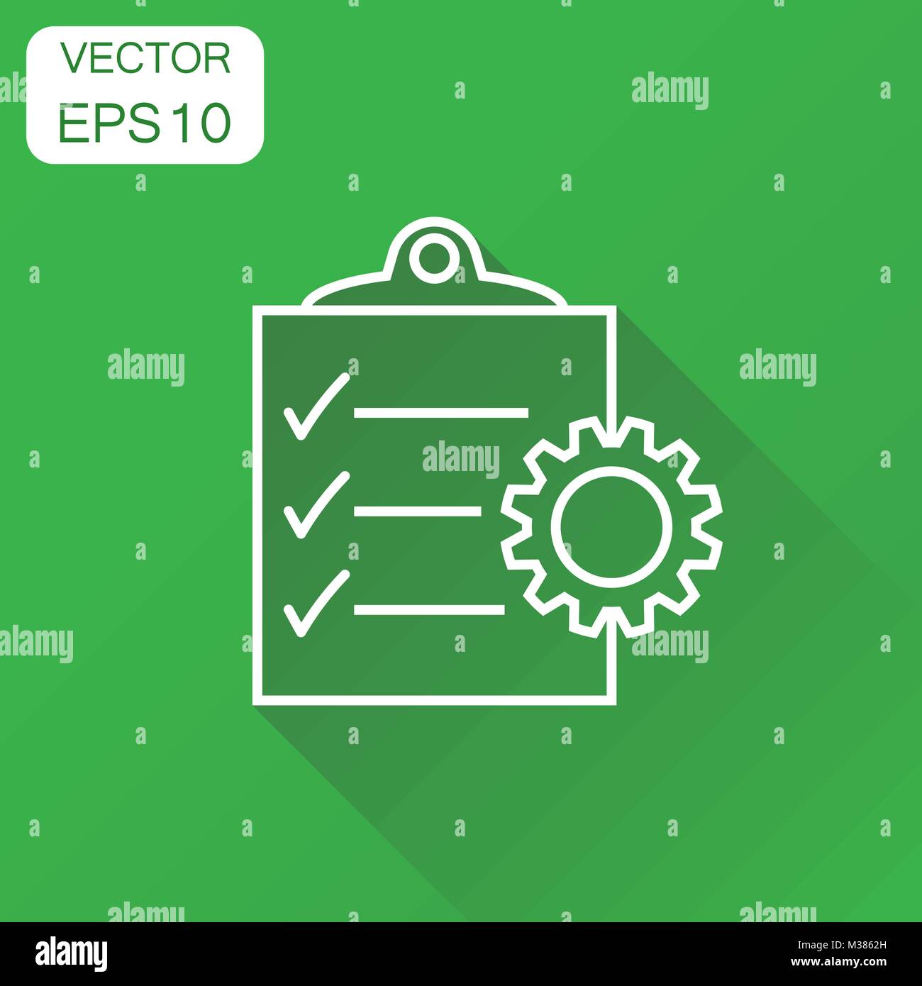 Document icon. Business concept project management pictogram. Vector ...