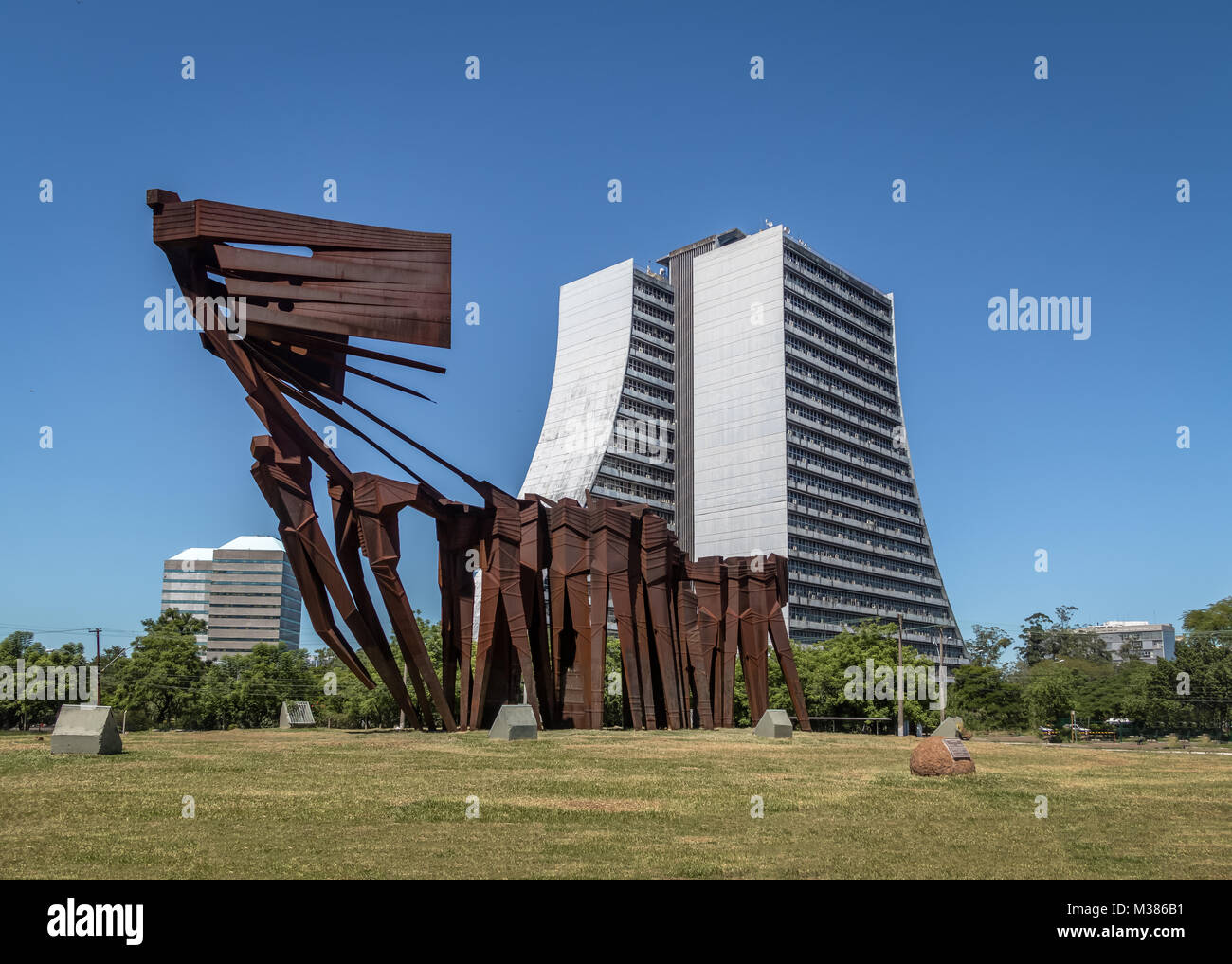 Azoreans acorianos monument rio hi-res stock photography and images - Alamy